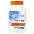 Doctor's Best Magnesium Citrate, 125 mg, 120 Veggie Caps - Walmart.com