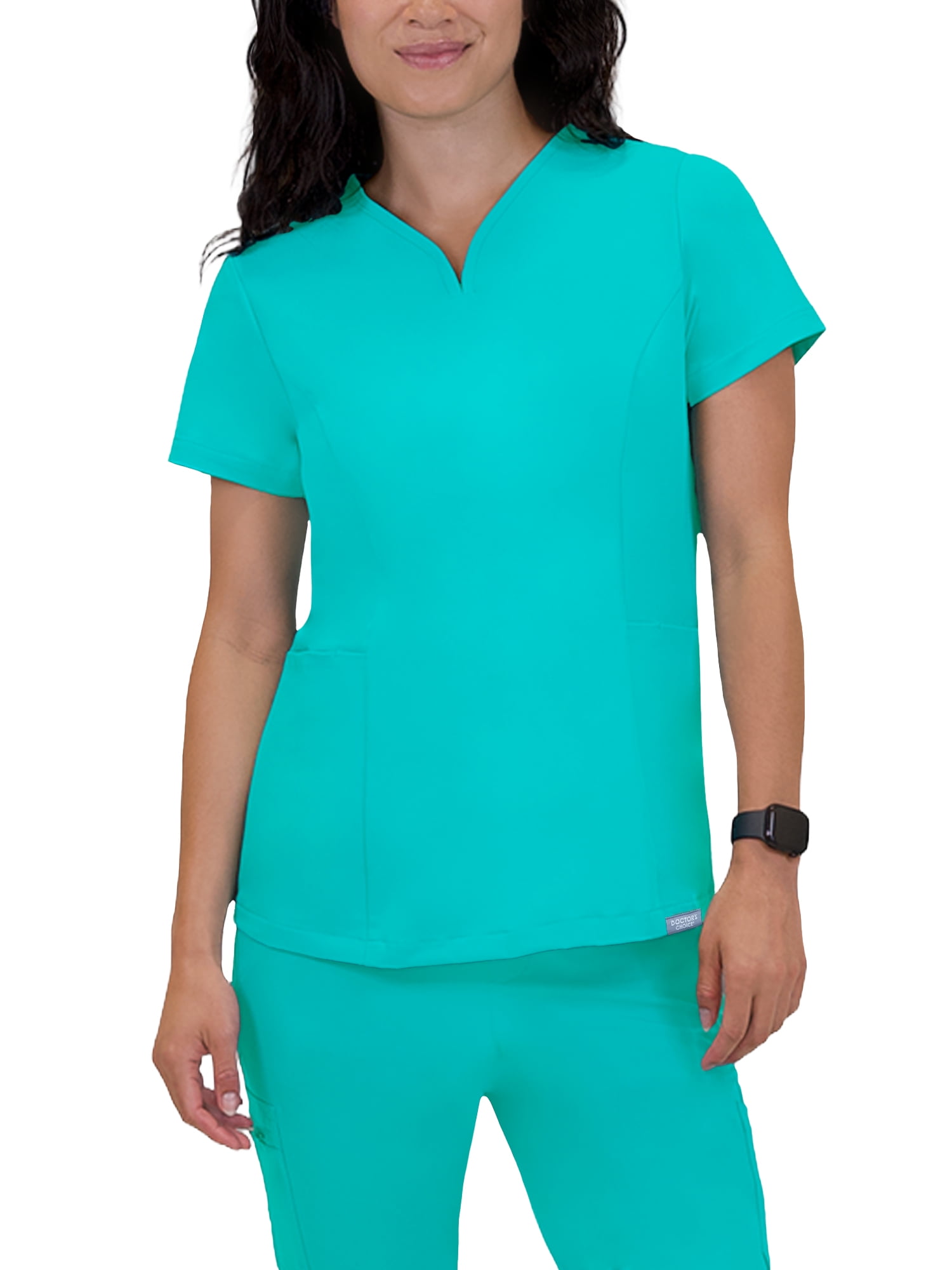 Doctor's Choice Elite -Rx Scrubs Women's Scrub Top Teal S - XXXL ...