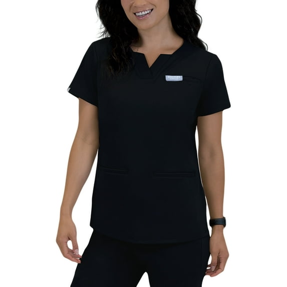 Doctor's Choice Pro Fit Scrubs Women's Scrub Top Black S - XXL ...
