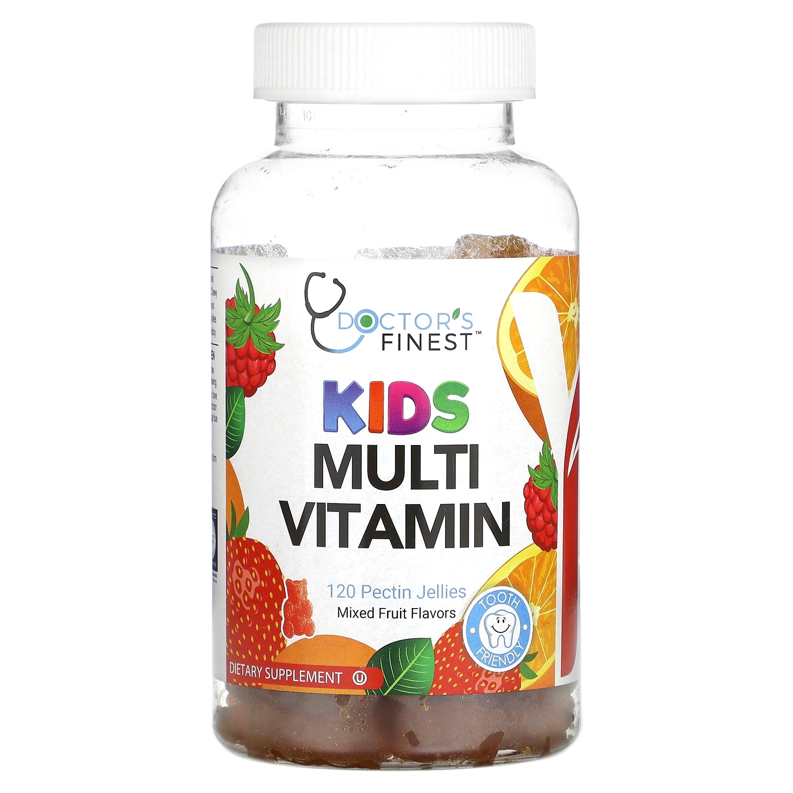 Doctor's Finest, Kids Multi Vitamin, Mixed Fruit w/ Glucose Syrup, 120 ...