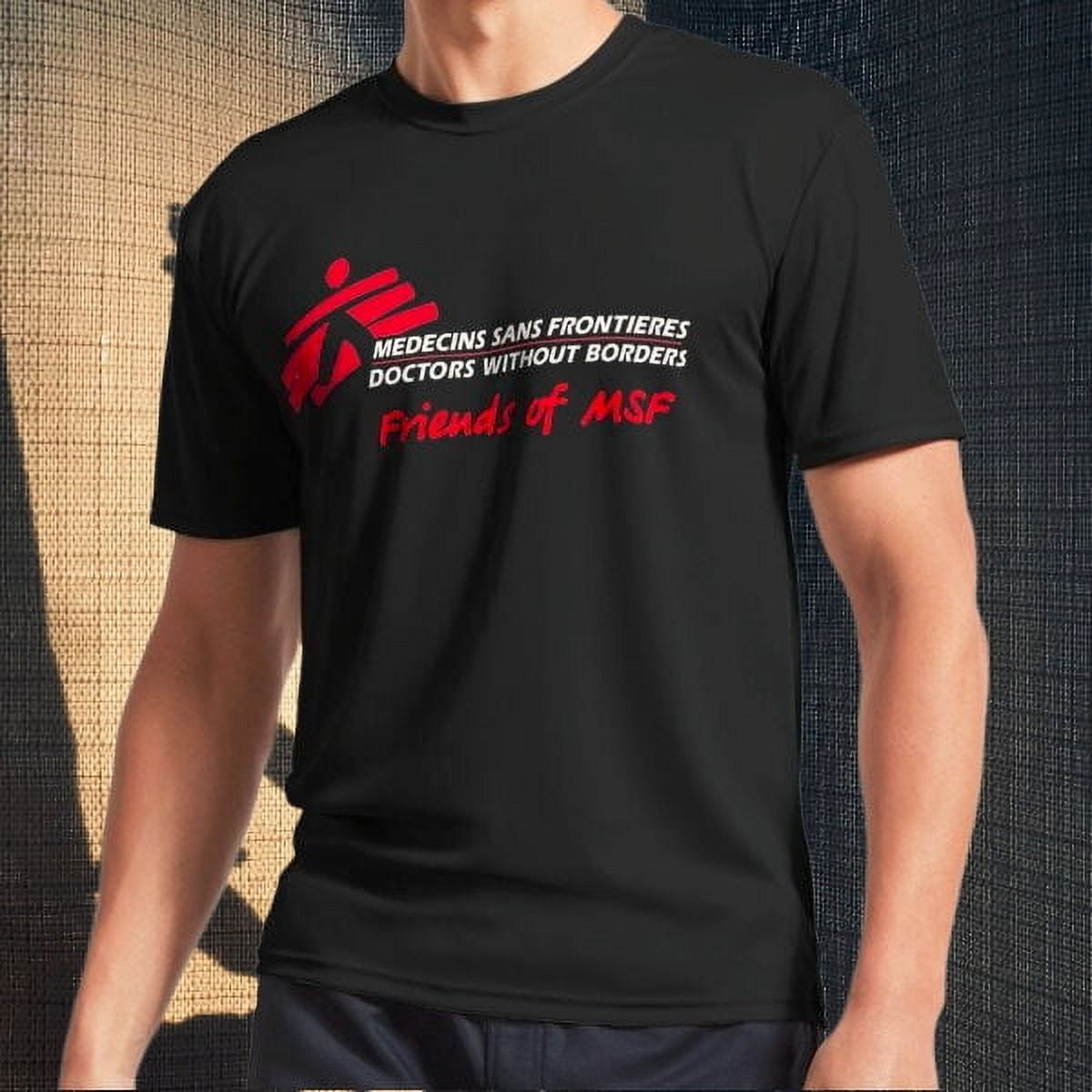 Doctors Without Borders Active T-Shirt Logo Men's T-Shirt Funny Size S ...