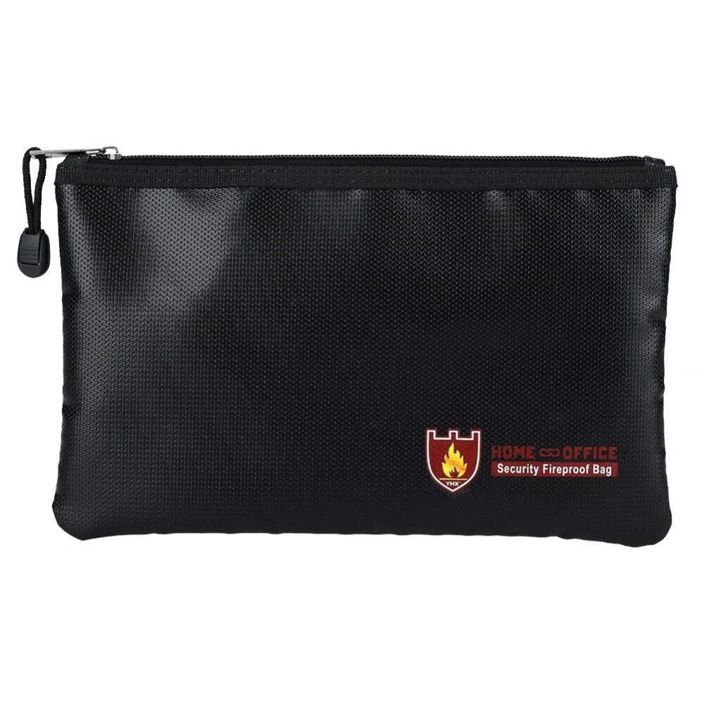 Document Bag Briefcase Fire-resistant Waterproof Fireproof A4 Portable ...