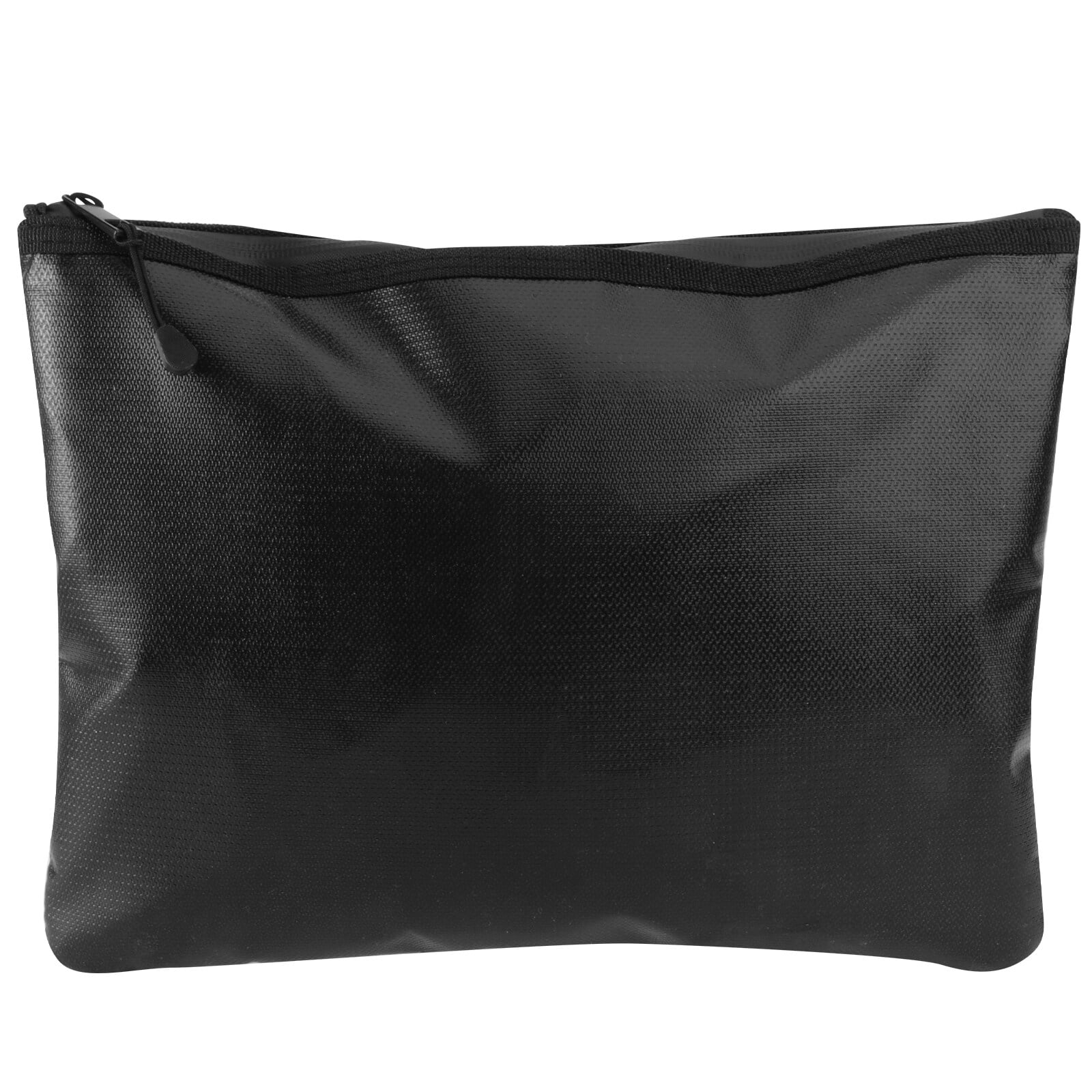Document Bag Fiberglass Bag Storage Guard Safe Zipper Pouch Money Cash ...