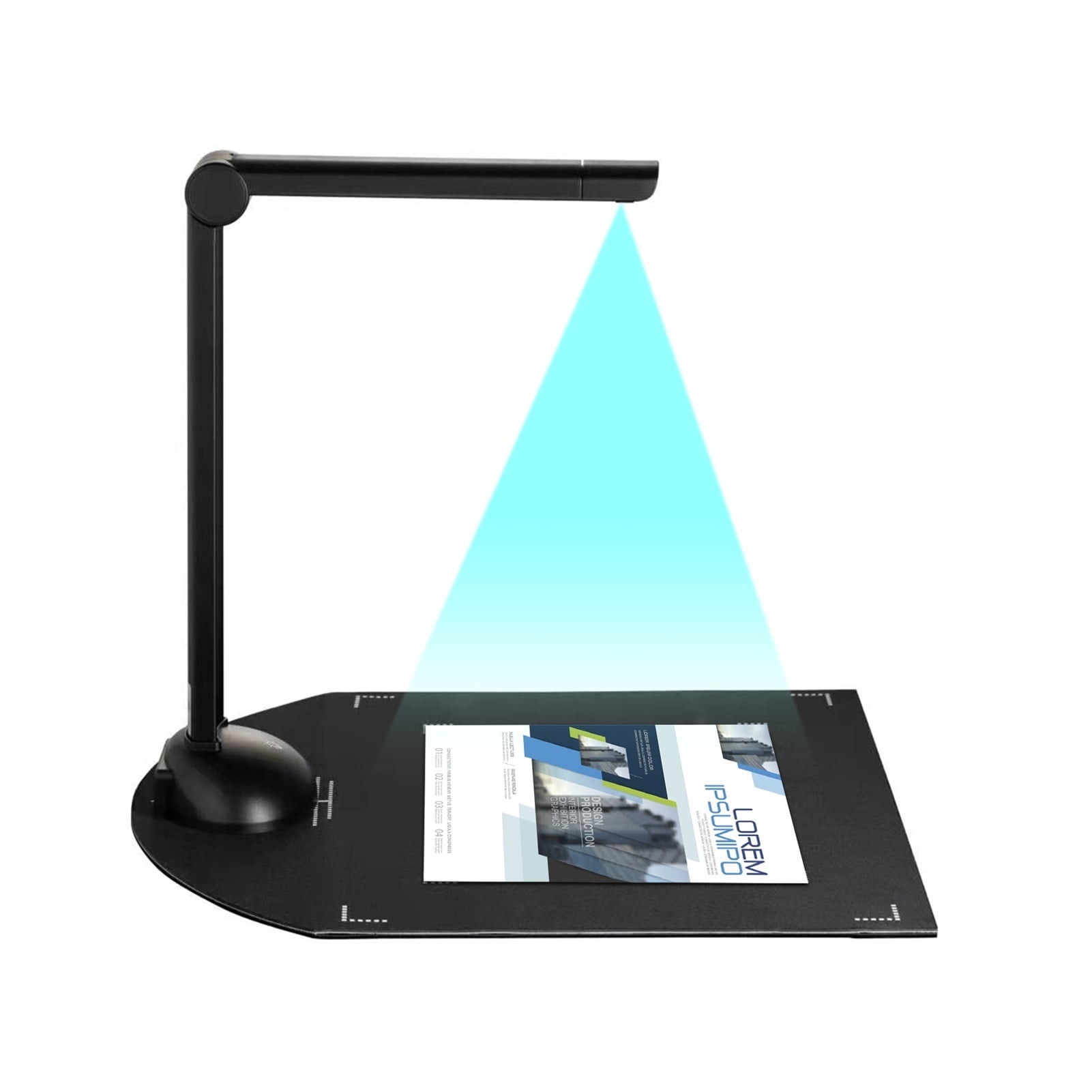 Document Book Camera Scanner, 8MP HD High-Definition A3 Scanning USB ...