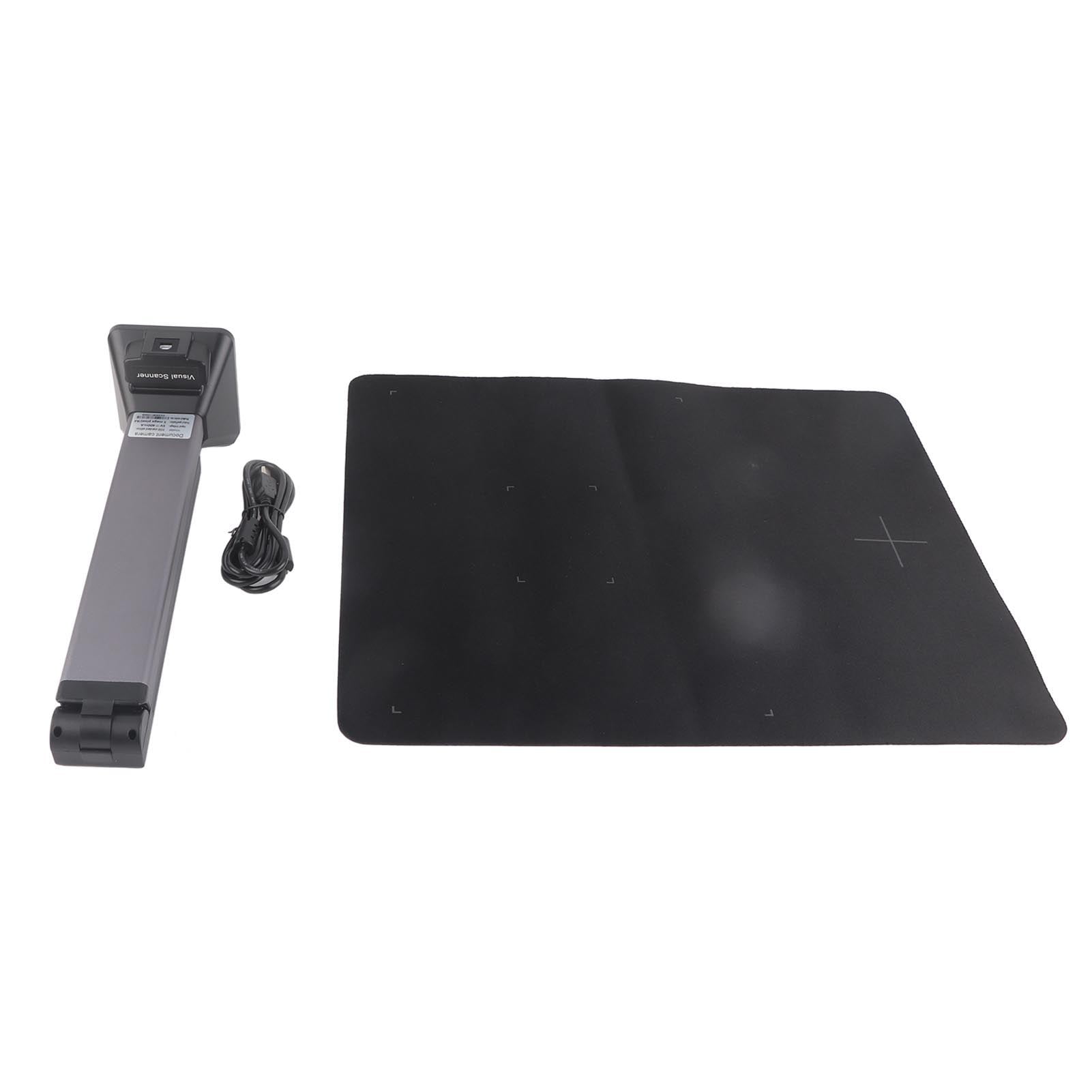 Document Camera 5MP A4 USB Powered Built in LED Light Portable Foldable ...