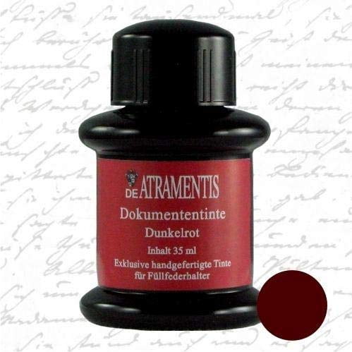 Document Dark Red Handmade Premium Fountain Pen Ink - Walmart.com