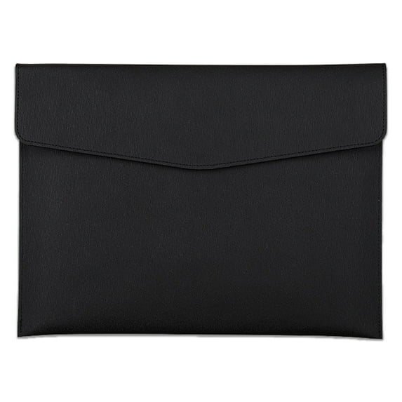 Document File Folder, Waterproof PU Leather A4 Envelope Folder File ...