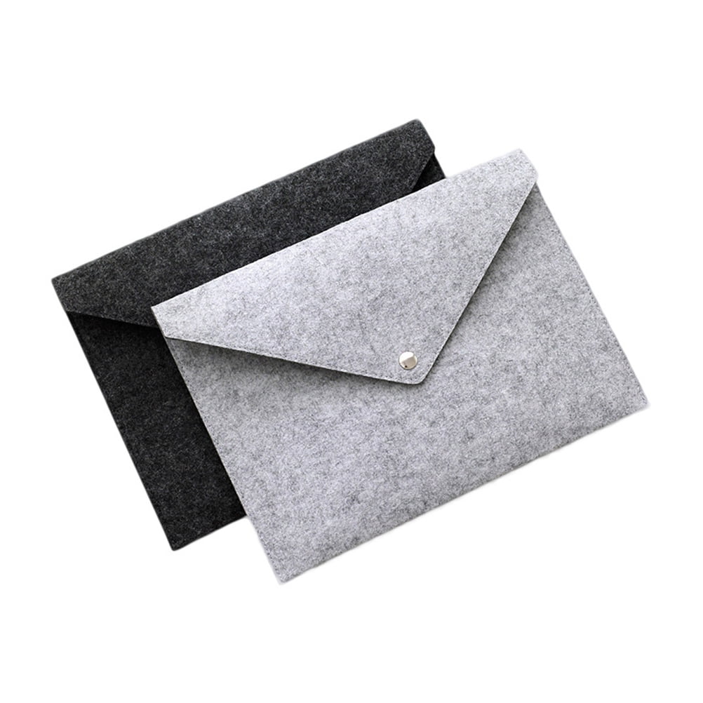 Document Folder, 2 Pcs A4 File Folders Felt Folder Expanding Document ...