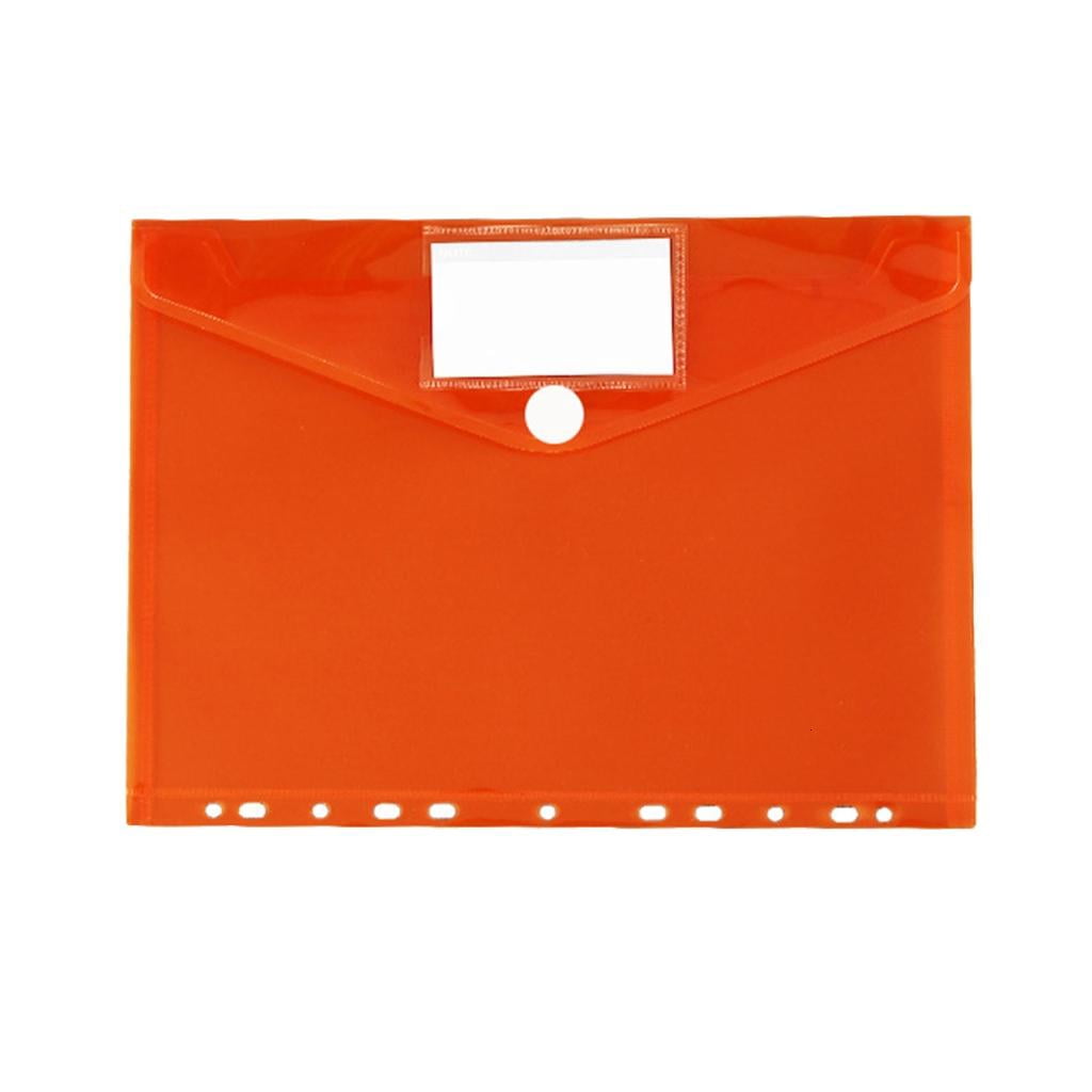 Document Folder with 11 Hole Edge Document Bag A4 File Organiser File ...