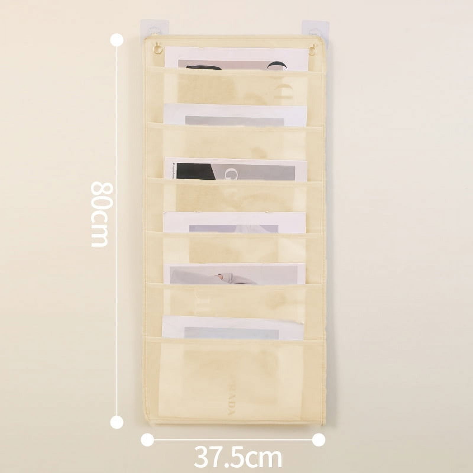 Document Hanging Storage Bag Oxford Cloth Storage Pocket Chart Hanging ...