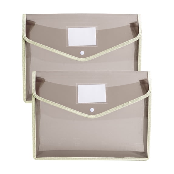Document Holder Envelope Folder File Storage Bag Button Transparent ...