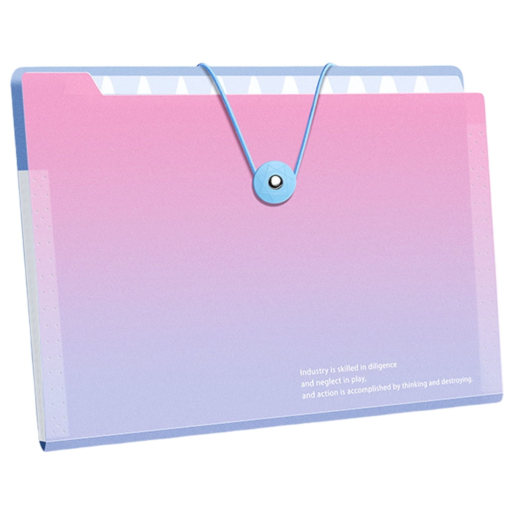 Document Organiser Sorting Folder 12 Pockets Expanding File Folder for ...