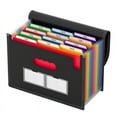 Document Organizer 13 Pockets Expanding Folder with Mesh Bag & Color 13 ...