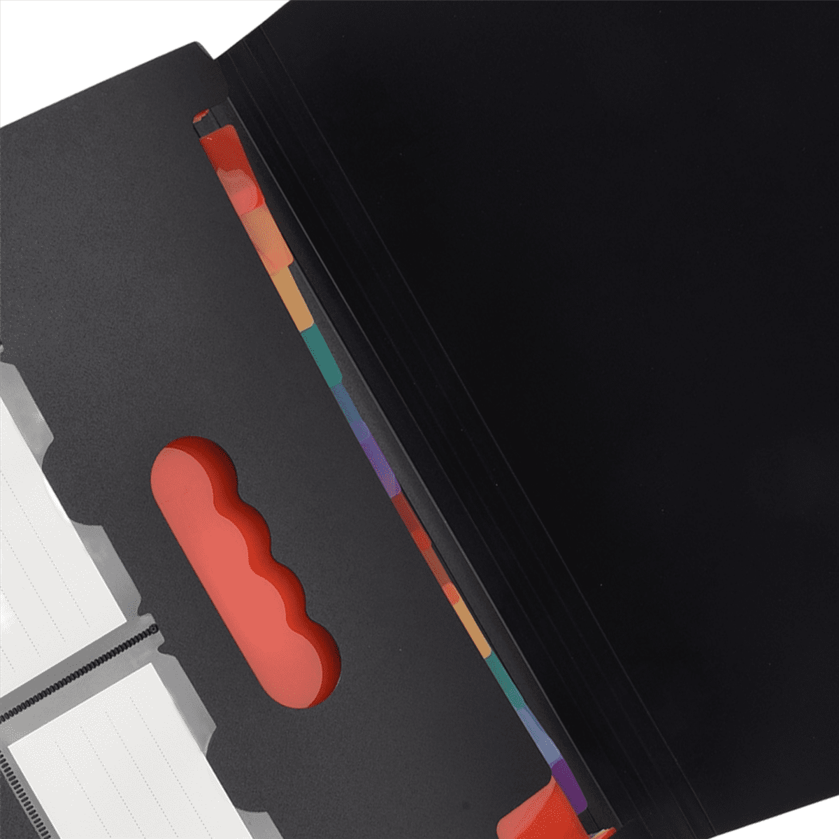 Document Organizer 13 Pockets Expanding Folder with Mesh Bag & Color ...