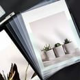 Document Organizer Folder, Transparent Plastic File Sleeves, A4 L ...