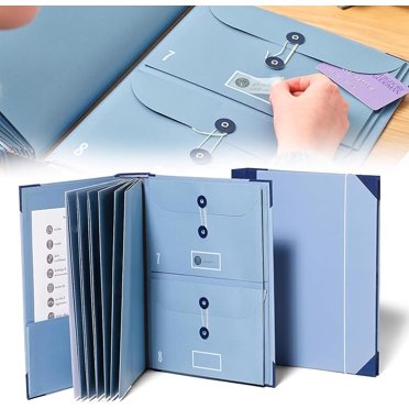 ProCase 3-Ring Padfolio Organizer - PU Leather Folder for Resume ...