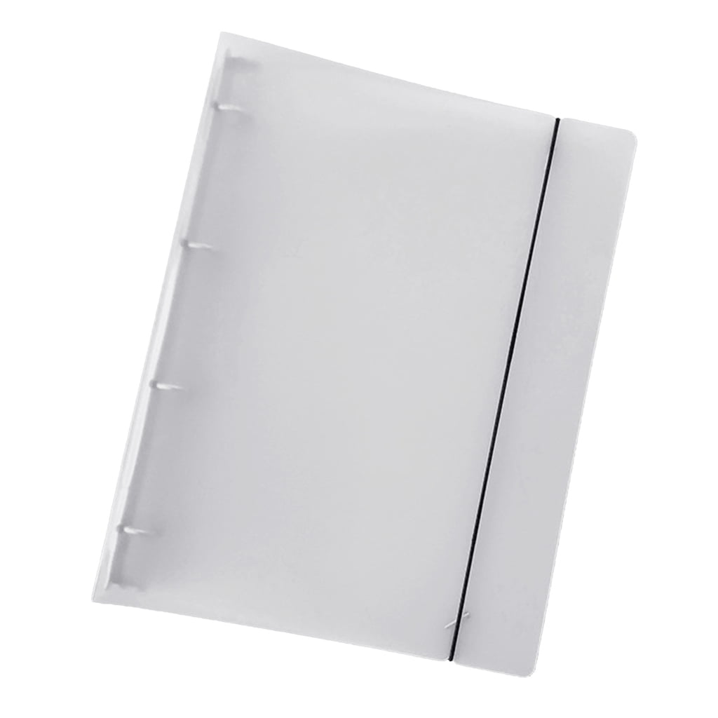 Document Organizers Refillable 4 Rings Binder Pre-Punched PVC Binder ...