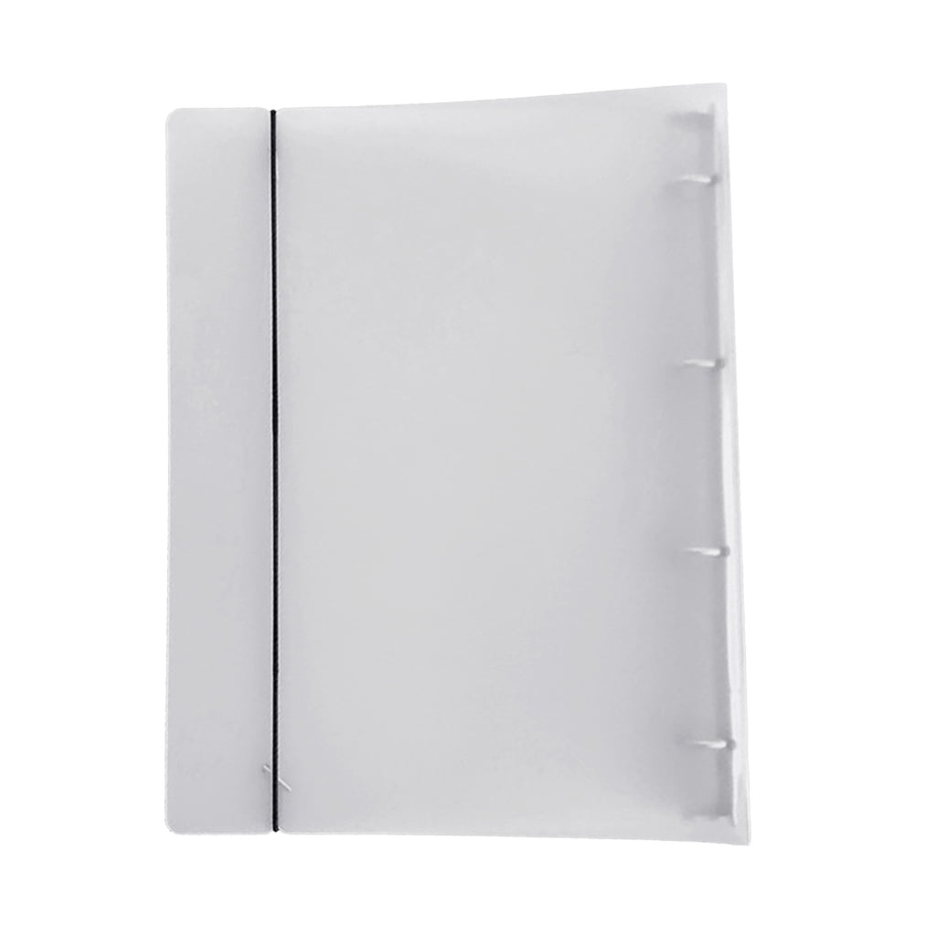 Document Organizers Refillable 4 Rings Binder Pre-Punched PVC Binder ...