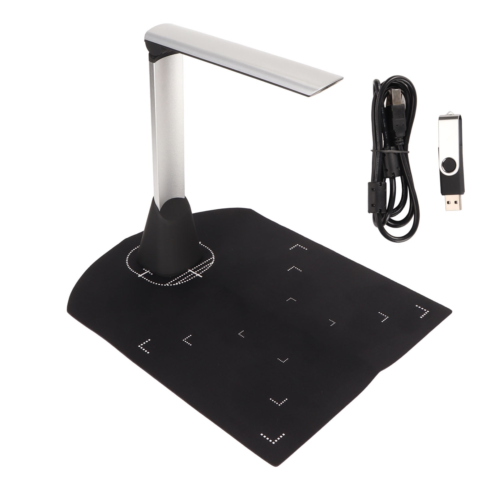 Document Scanner 5MP USB Book Scanner OCR Recognition Foldable Portable ...