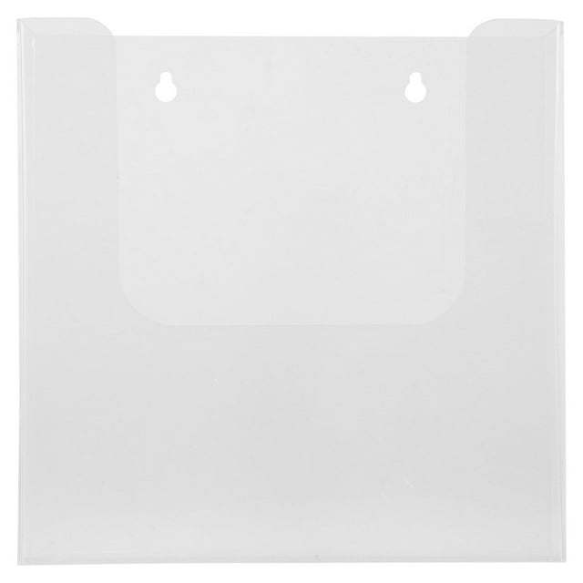 ifundom Wall Mounted File Holder Transparent Acrylic 1Pcs 9.82X8.65X1 ...