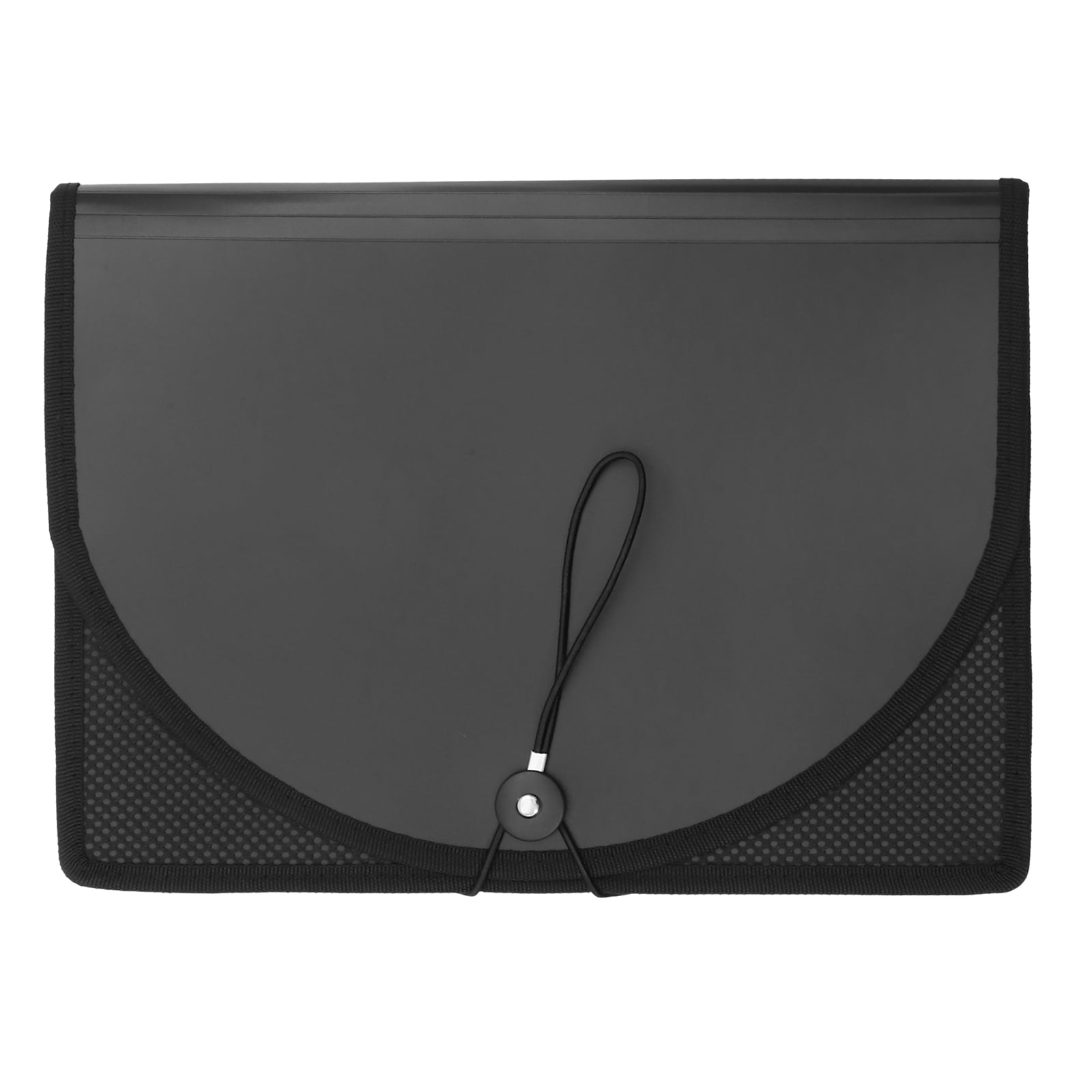 Document Storage Bag Black File Folder Alphabetical Sorter Organizer Pp ...