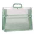 Document Storage Bag, Loetky Plastic Transparent File Folder, Portable ...