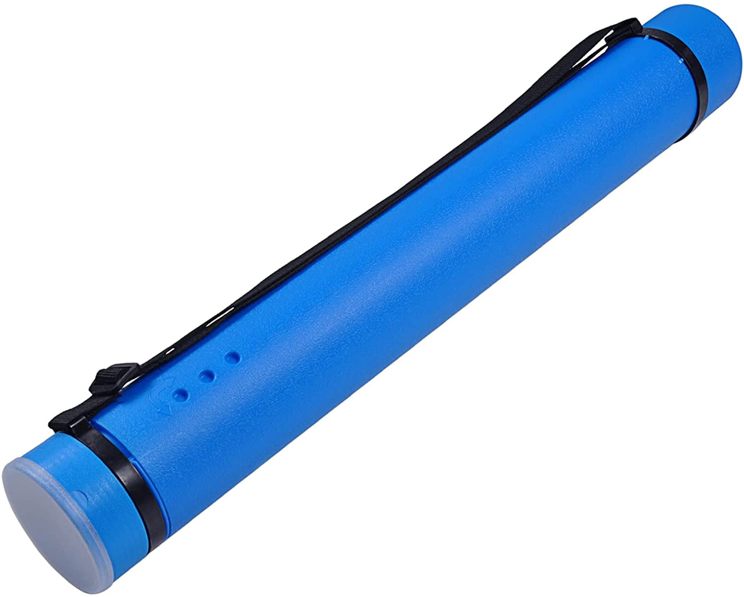 Document Tube,Plastic Expanding Poster/Art/Document Storage Tube 24.5 ...