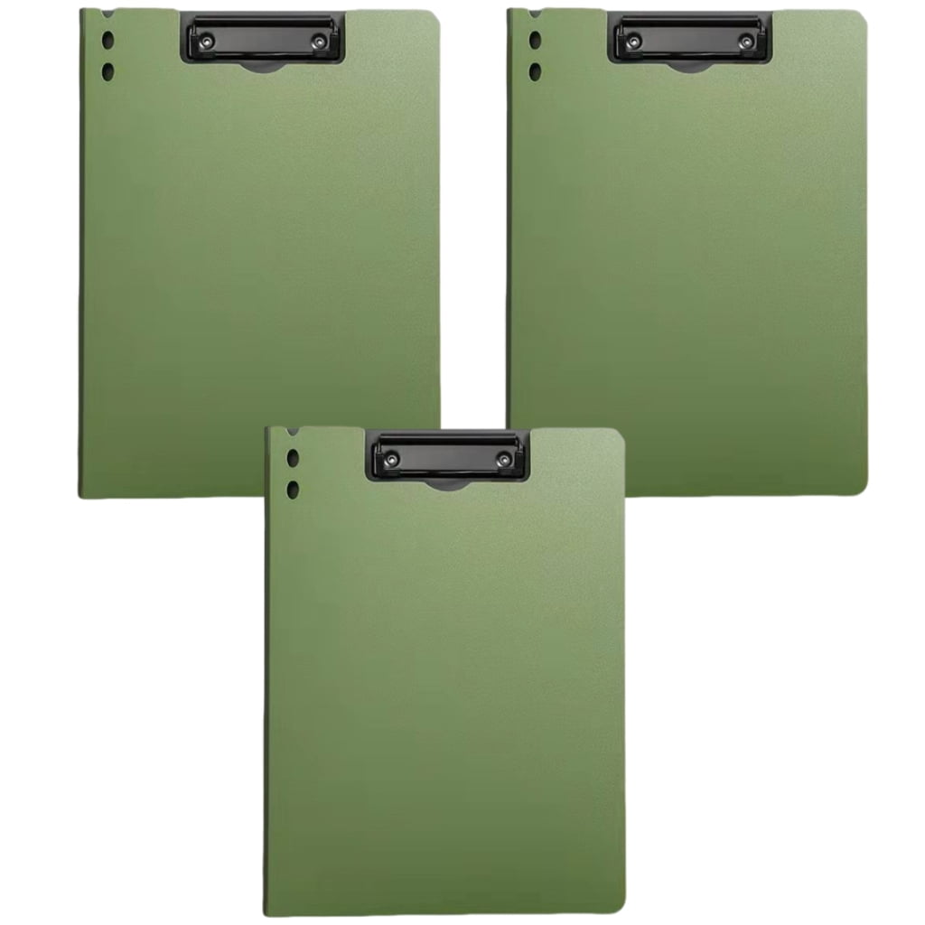 Documents Folder with Side Clamp Letter Size Clip File Folder - Walmart.com