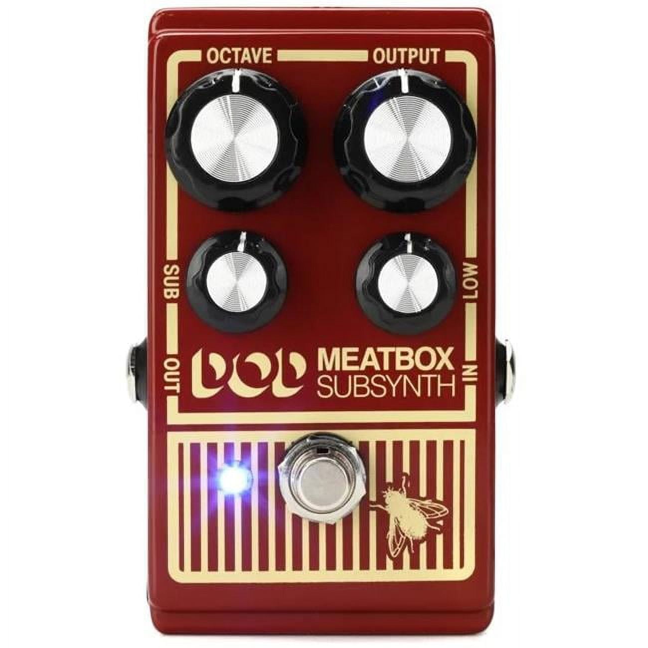 Dod Meatbox Octave Sub Synth Classic Reissue Pedal - Walmart.com