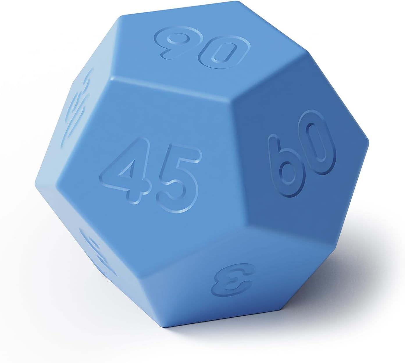 Dodecagon Time Ball Rechargeable Mini Timer Blue 11 Preset Time Desk Productivity Timer