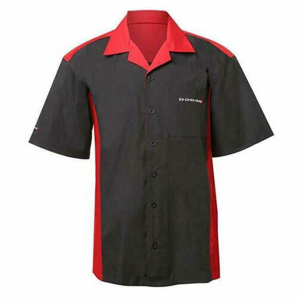 Dodge American Cars Pit Mechanic Button Down Work Crew Shirt Official ...