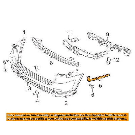 Dodge CHRYSLER OEM 11-17 Durango Rear Bumper-Side Bracket Left ...
