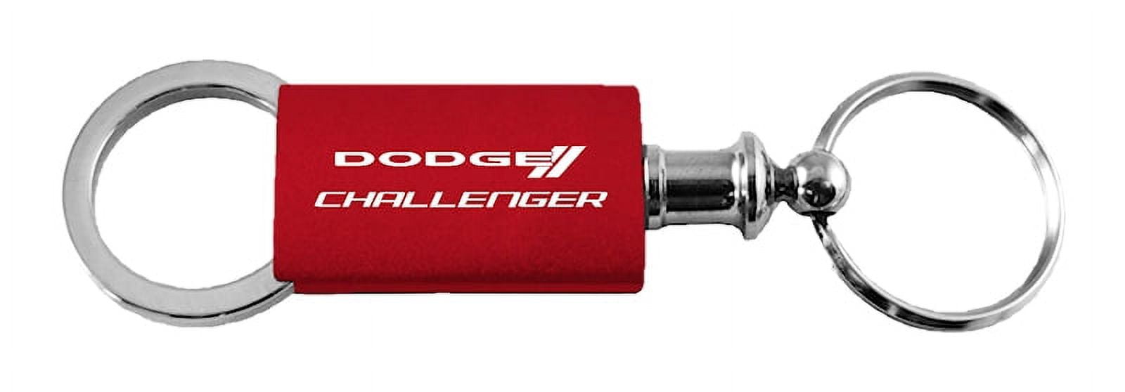 Dodge Challenger Anodized Aluminum Valet Key Fob (Red) - Walmart.com