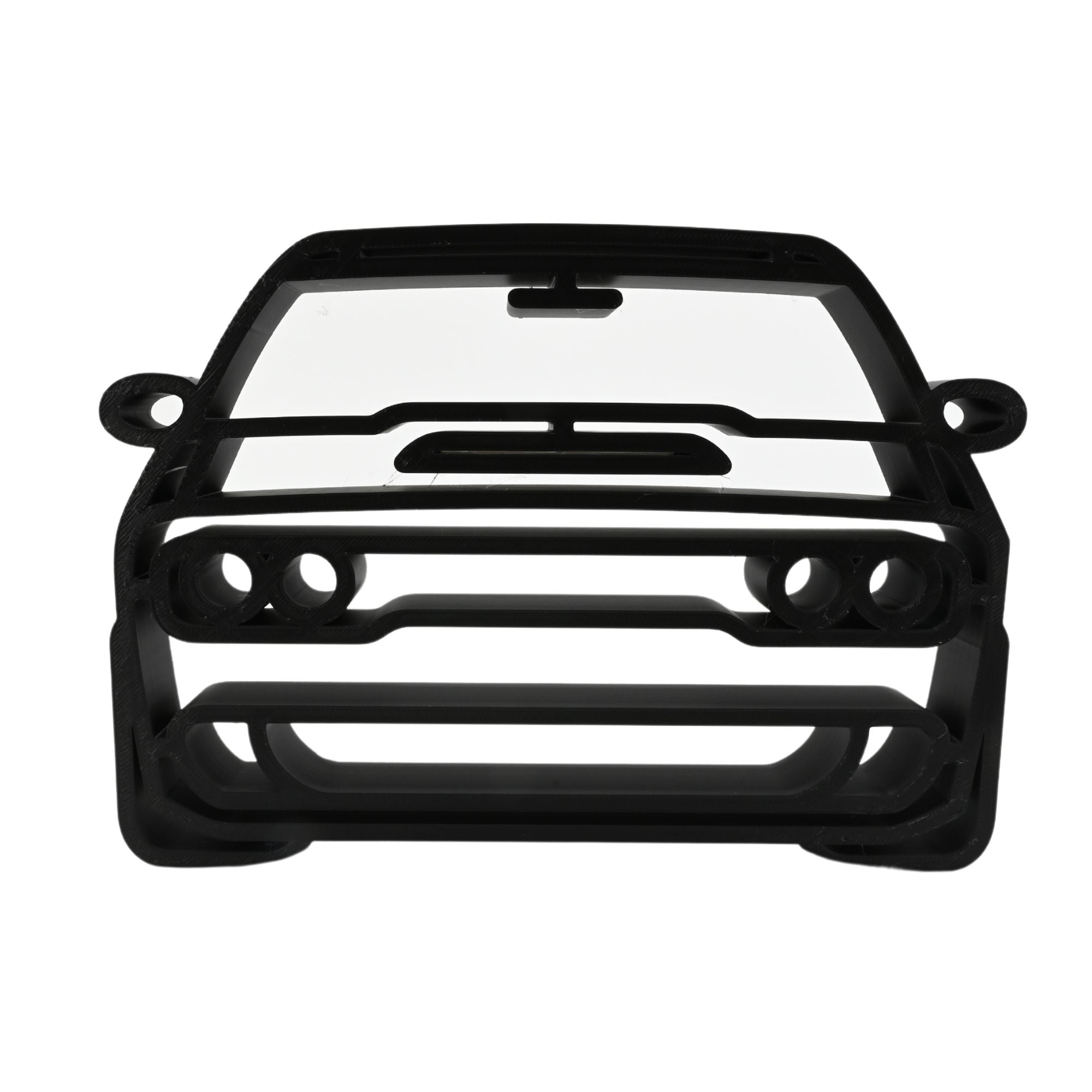 Dodge Challenger Front View | Minimalist Line Art Dodge Challenger ...