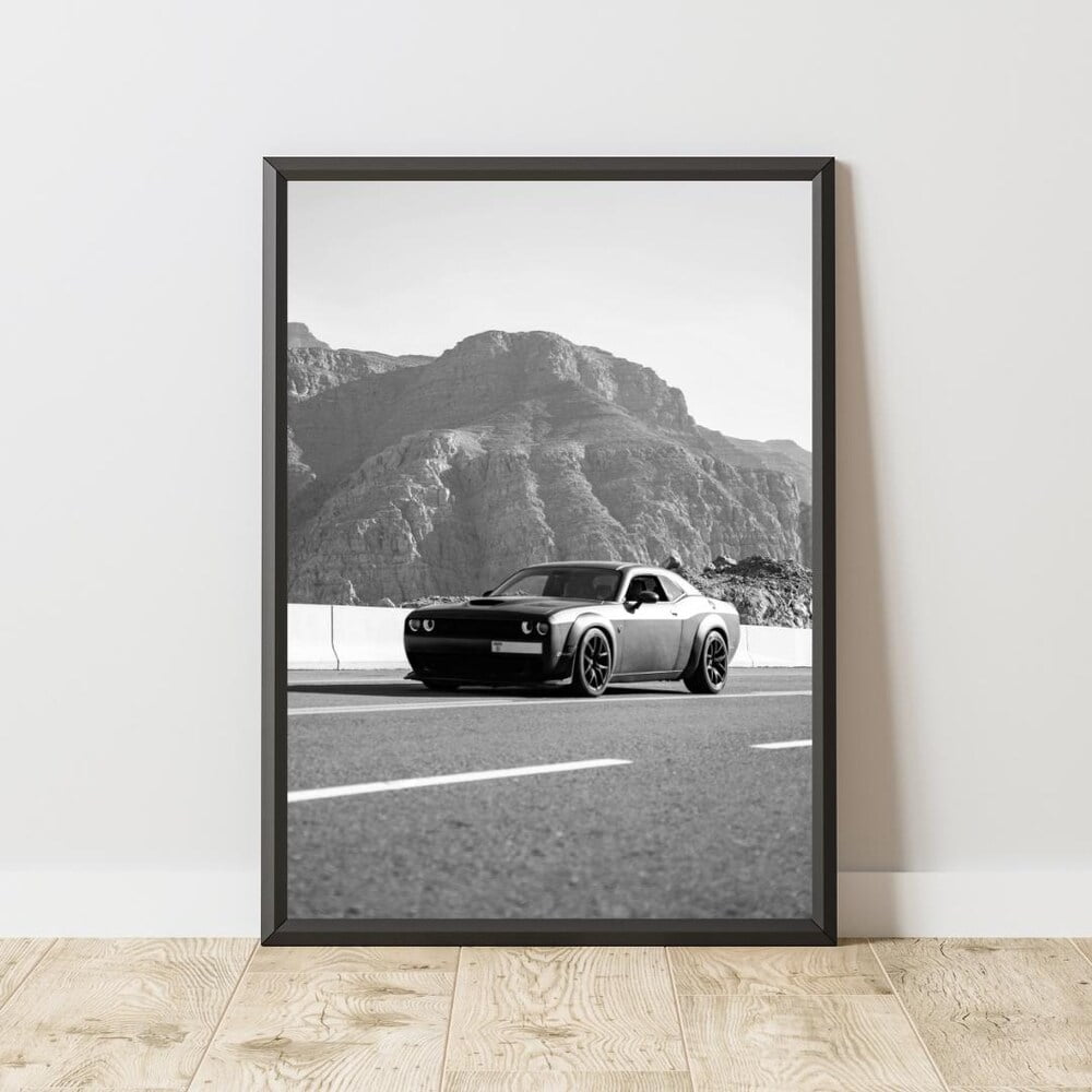 Dodge Challenger Poster, Dodge Challenger Print, Dodge Challenger Wall ...