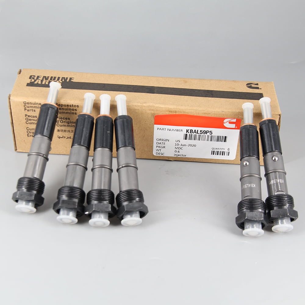 Dodge Cummins 12V 5.9L Fuel Injector 89-93 6PCS - Walmart.com