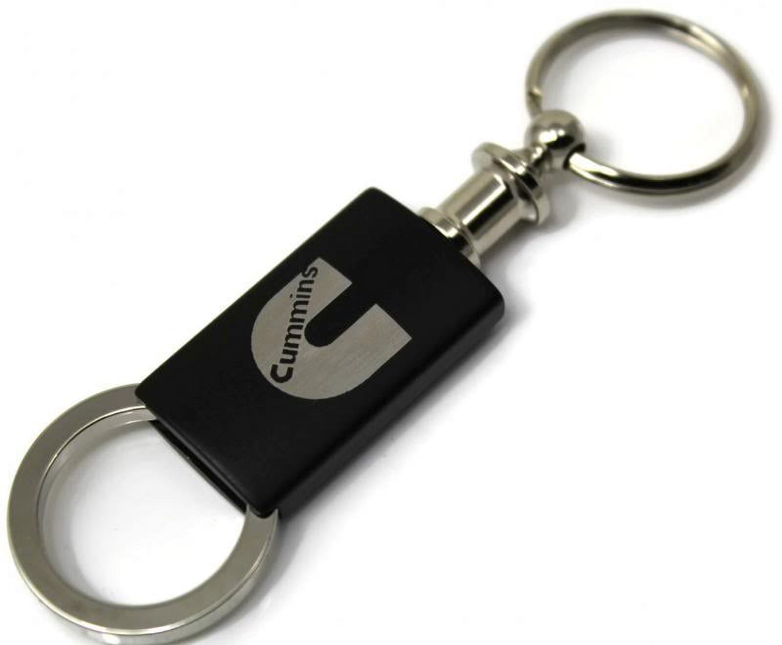 Dodge Cummins Black Anodized Aluminum Valet Key Chain - Walmart.com