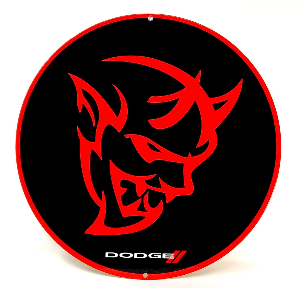 Dodge Demon Black and Red Steel Sign - Walmart.com