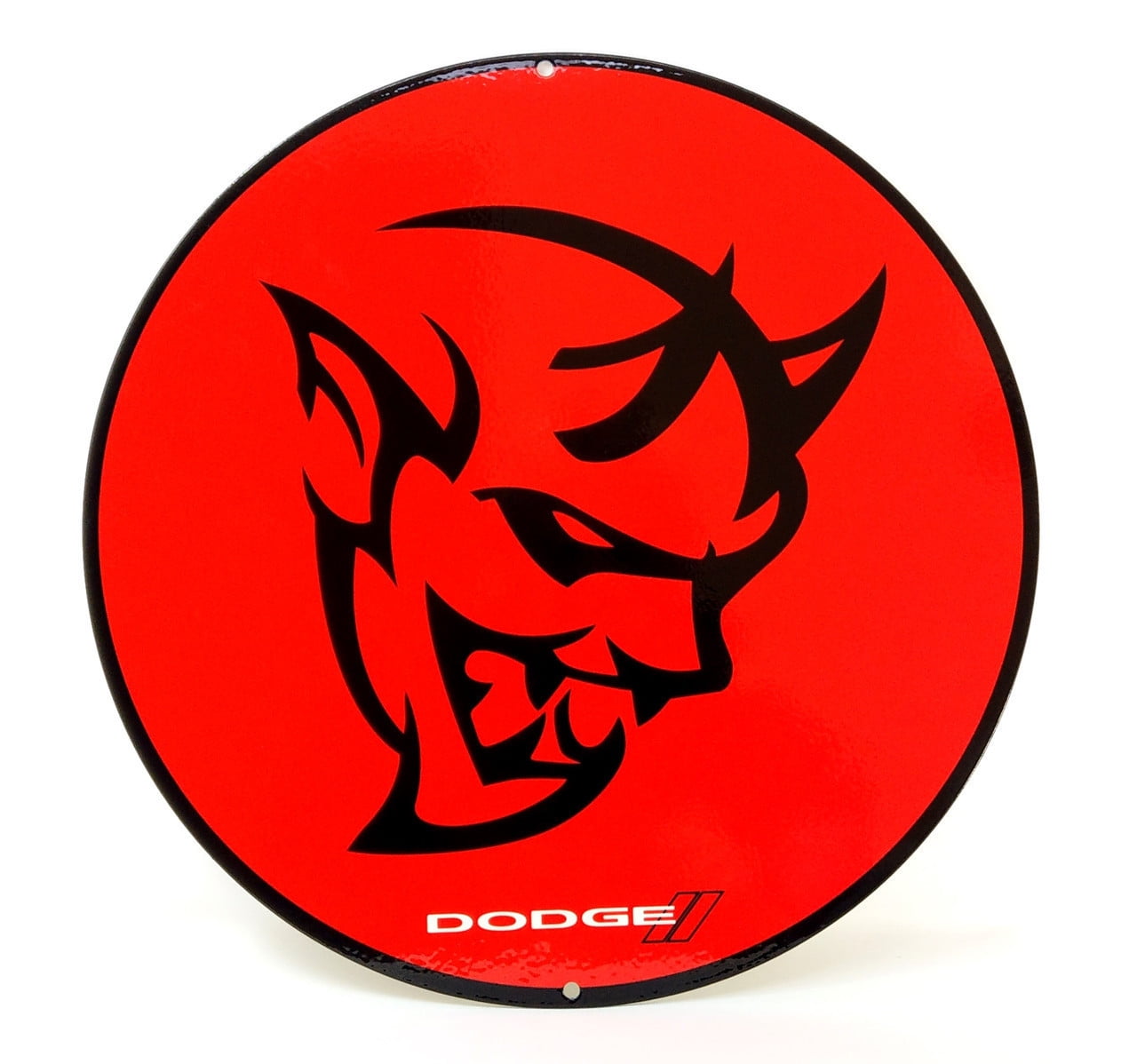 Dodge Demon Red and Black Steel Sign - Walmart.com