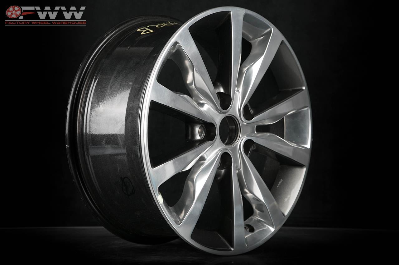 Dodge Durango Wheel 2014-2019 18" Factory OEM Silver 02492U20 - Walmart.com