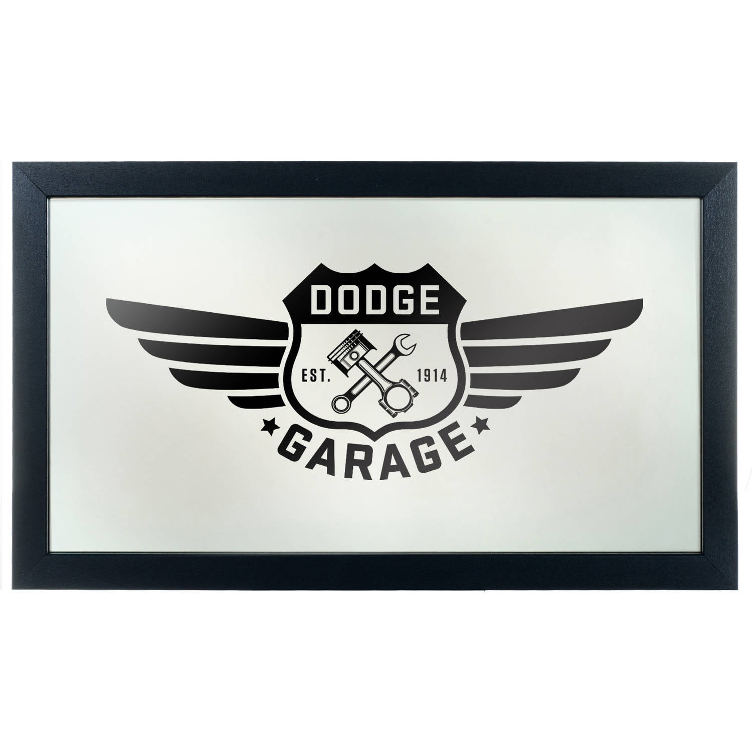 Dodge Garage Logo Mirror - Walmart.com