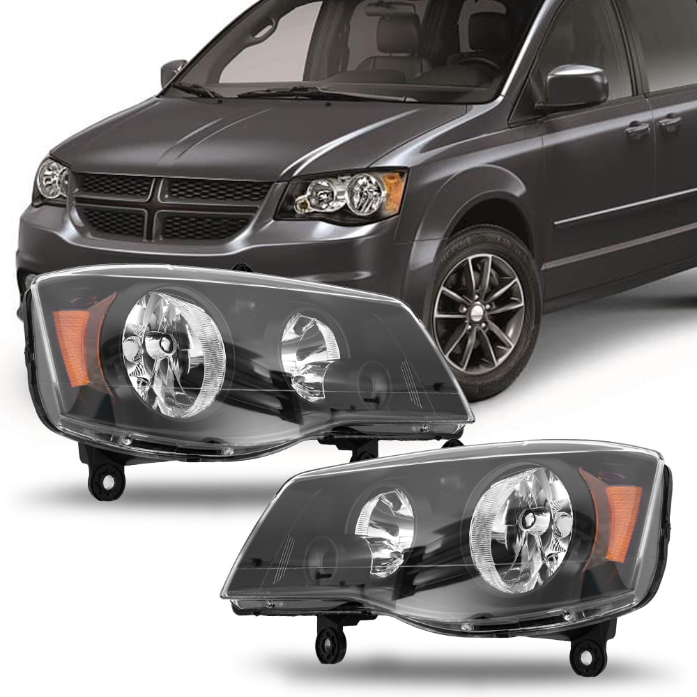 Dodge Grand Caravan 2011 2012 2013 2014 2015 2016 2017 2018 Headlights ...
