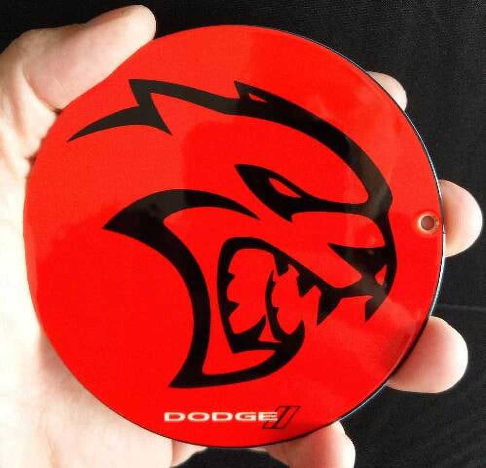 Dodge Hellcat Red and Black Steel Sign - Walmart.com