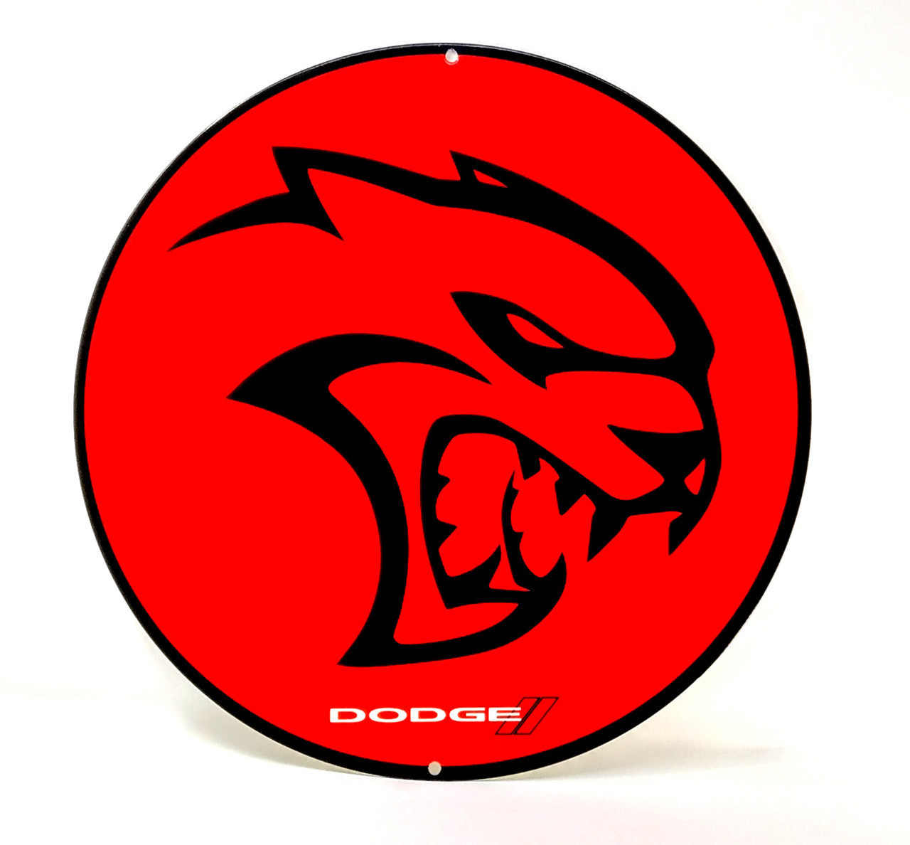 Dodge Hellcat Red and Black Steel Sign - Walmart.com