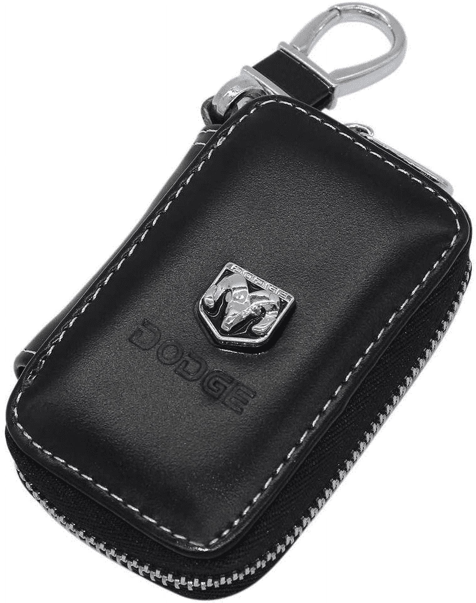 Dodge Key Car Case, Genuine Leather Keychain with Metal - Walmart.com