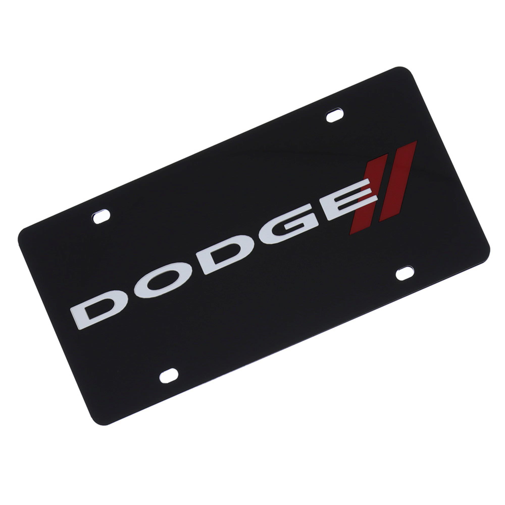 Dodge Logo License Plate (Black) - Walmart.com