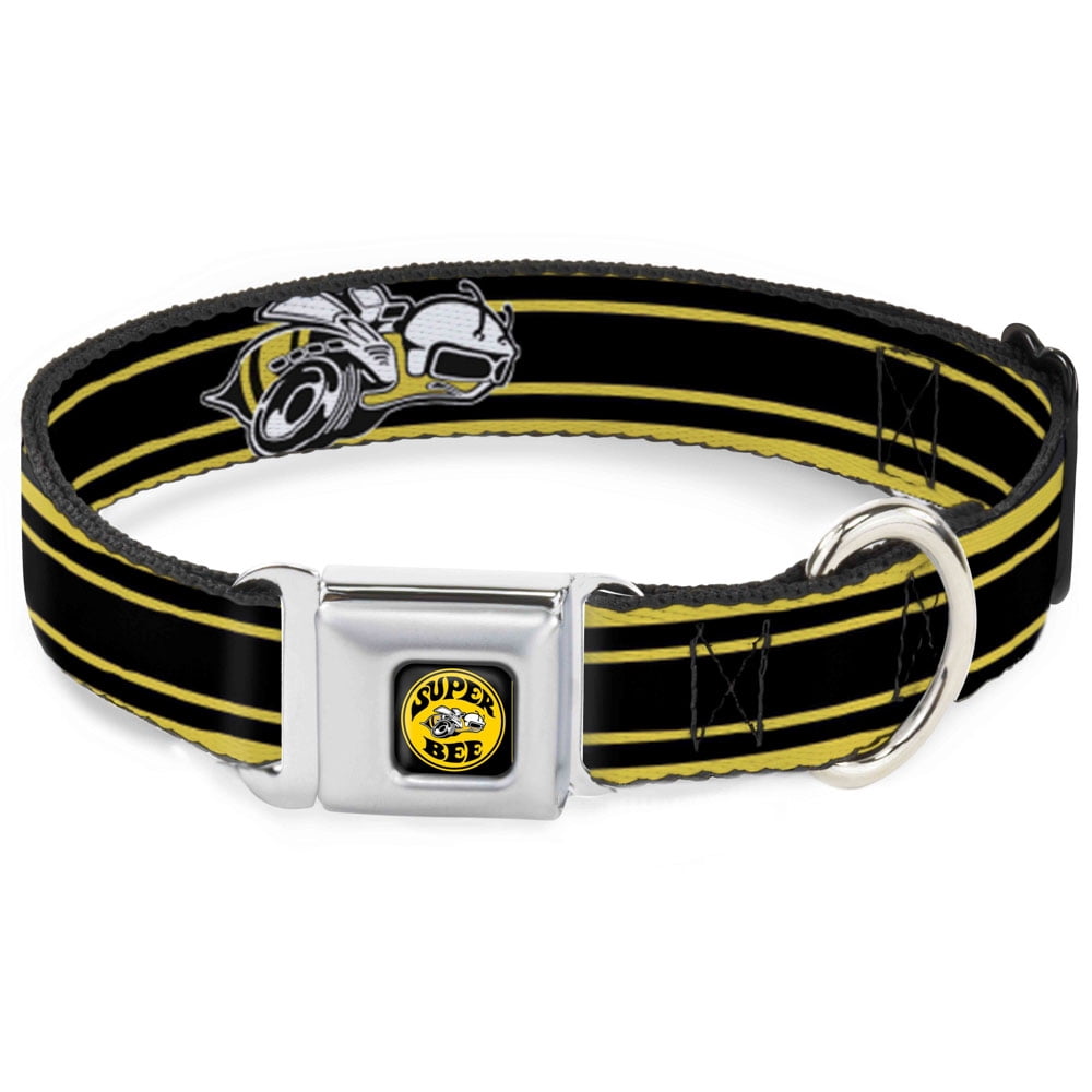 Dodge Pet Collar, Dog Collar Metal Seatbelt Buckle, Super Bee Logo ...