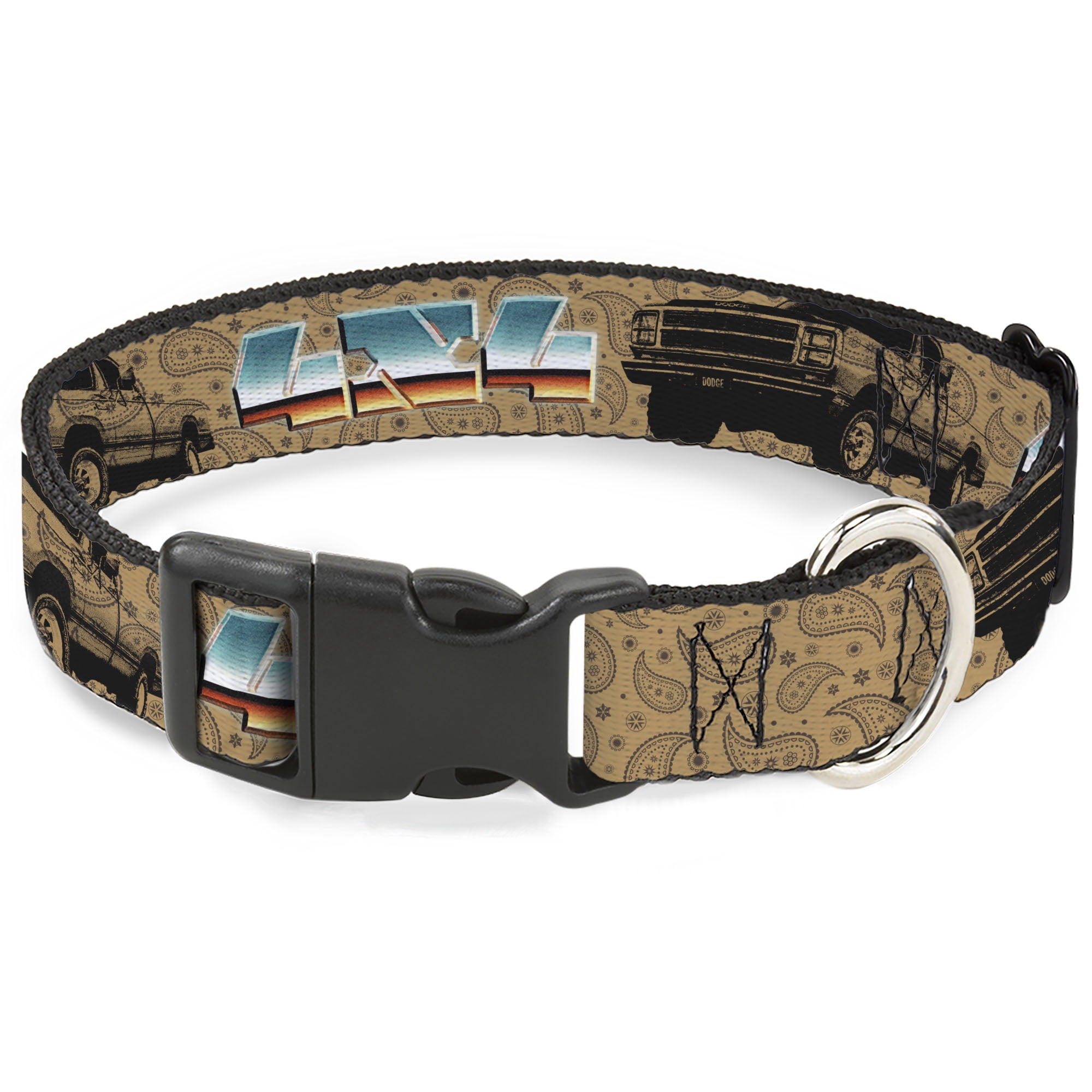 Dodge Pet Collar, Dog Collar Plastic Buckle, Dodge Power Wagon Truck ...