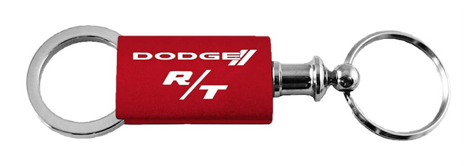 Dodge R/T Anodized Aluminum Valet Key Fob (Red) - Walmart.com