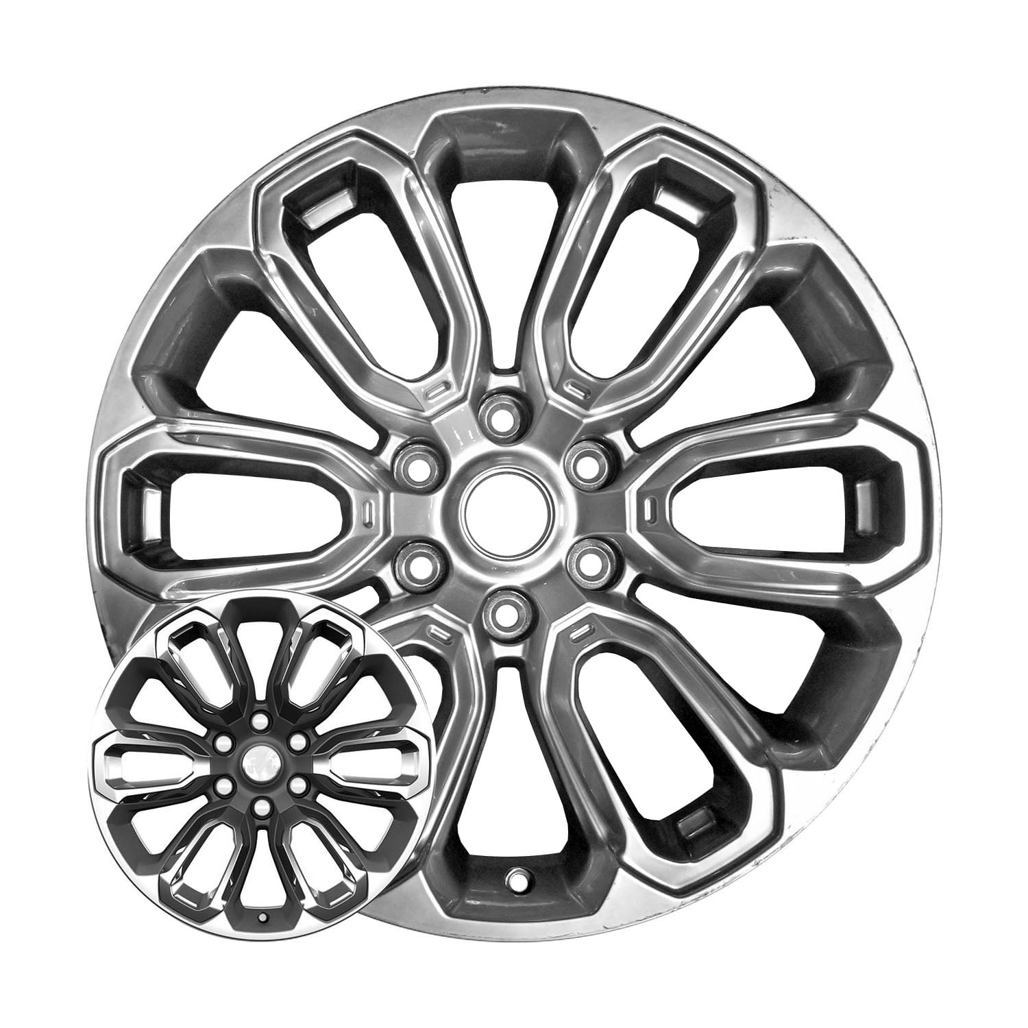 Dodge RAM 1500 4x4 Wheel 2019 20" Factory OEM Silver 5YD581D5AA ...
